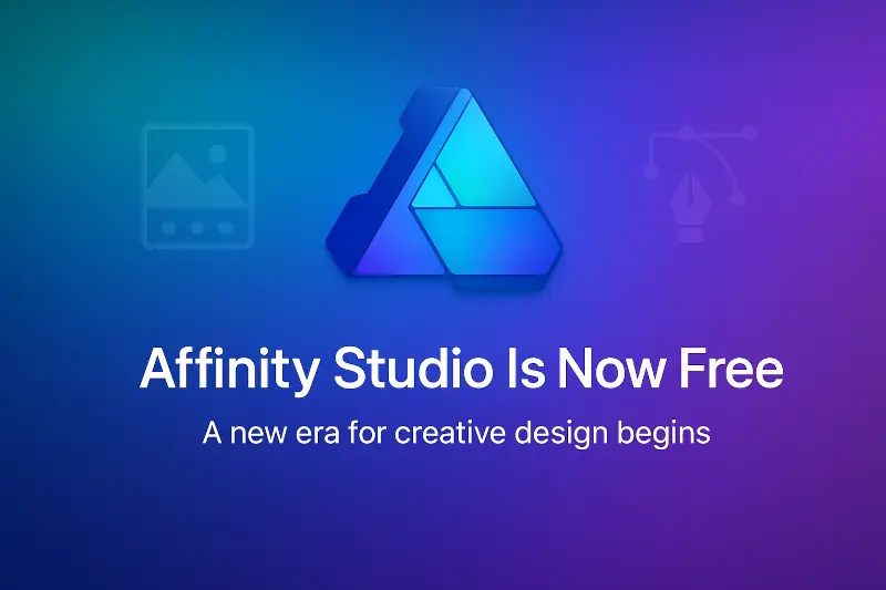 Woah, Affinity Studio Is Now Free! - A New Era for Creative Professionals - Page Progressive